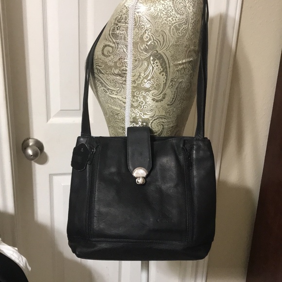 Lobo Cueros | Bags | Lobo Cueros Leather Handbag With Multi ...